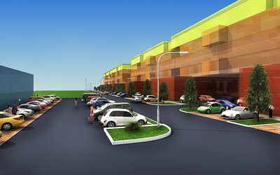 3D Visualization - Study of a polyfunctional house | AŤÁK DESIGN