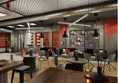 JETSAAM GYM - Fitness shop and cafe | AŤÁK DESIGN