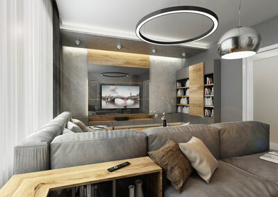 Living room in a distinctive design | AŤÁK DESIGN