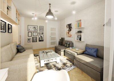 PUNK in an apartment | AŤÁK DESIGN