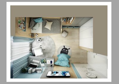 Interior design of student space | AŤÁK DESIGN