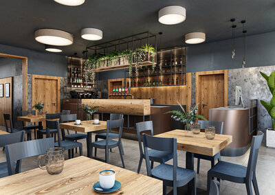 Restaurants interior designs | AŤÁK DESIGN