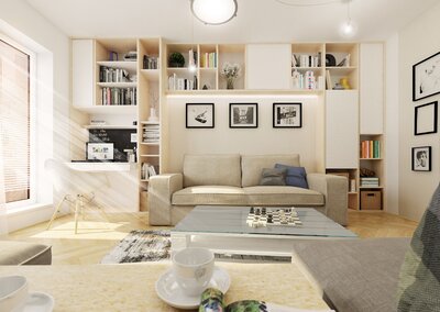PUNK in an apartment | AŤÁK DESIGN