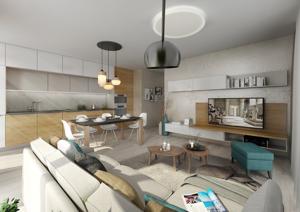 Scandinavian kitchen ATAK design | AŤÁK DESIGN