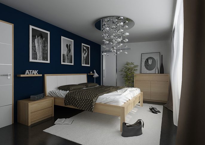 Blue apartment | AŤÁK DESIGN