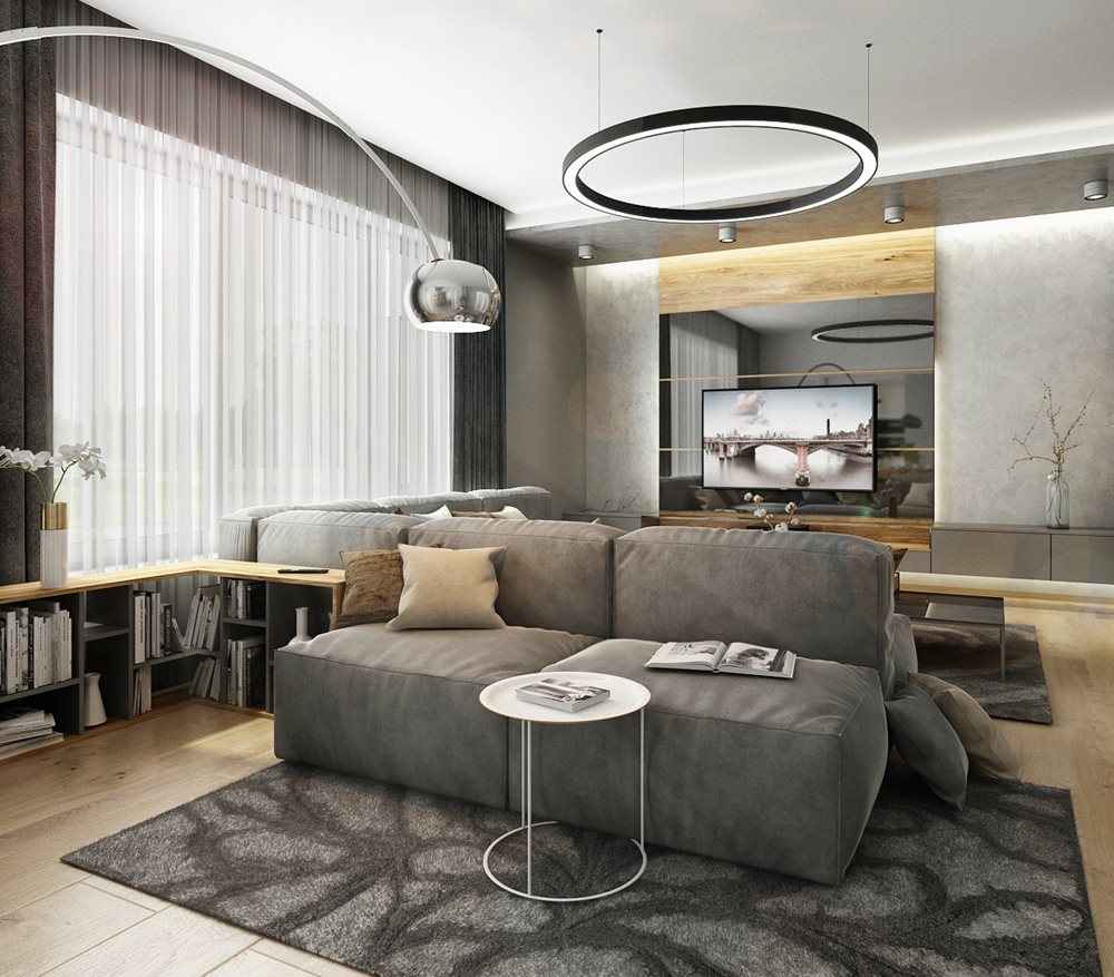 Living room in a distinctive design | AŤÁK DESIGN