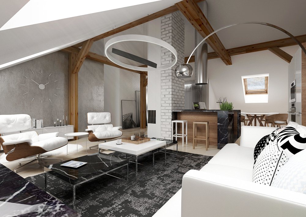 Attic loft | AŤÁK DESIGN