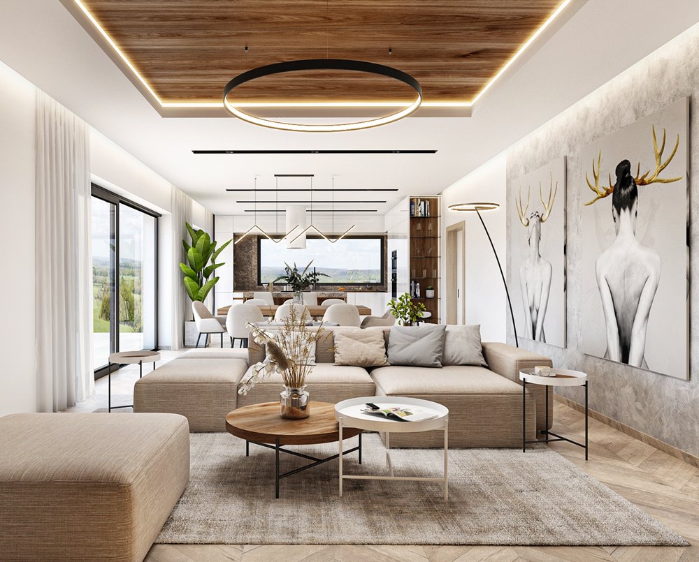 Living room design | AŤÁK DESIGN