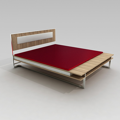 Design of a double bed | AŤÁK DESIGN
